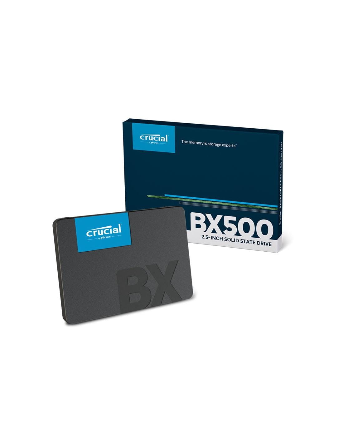Crucial BX500 500GB 3D NAND SATA 2 5 inch Static
